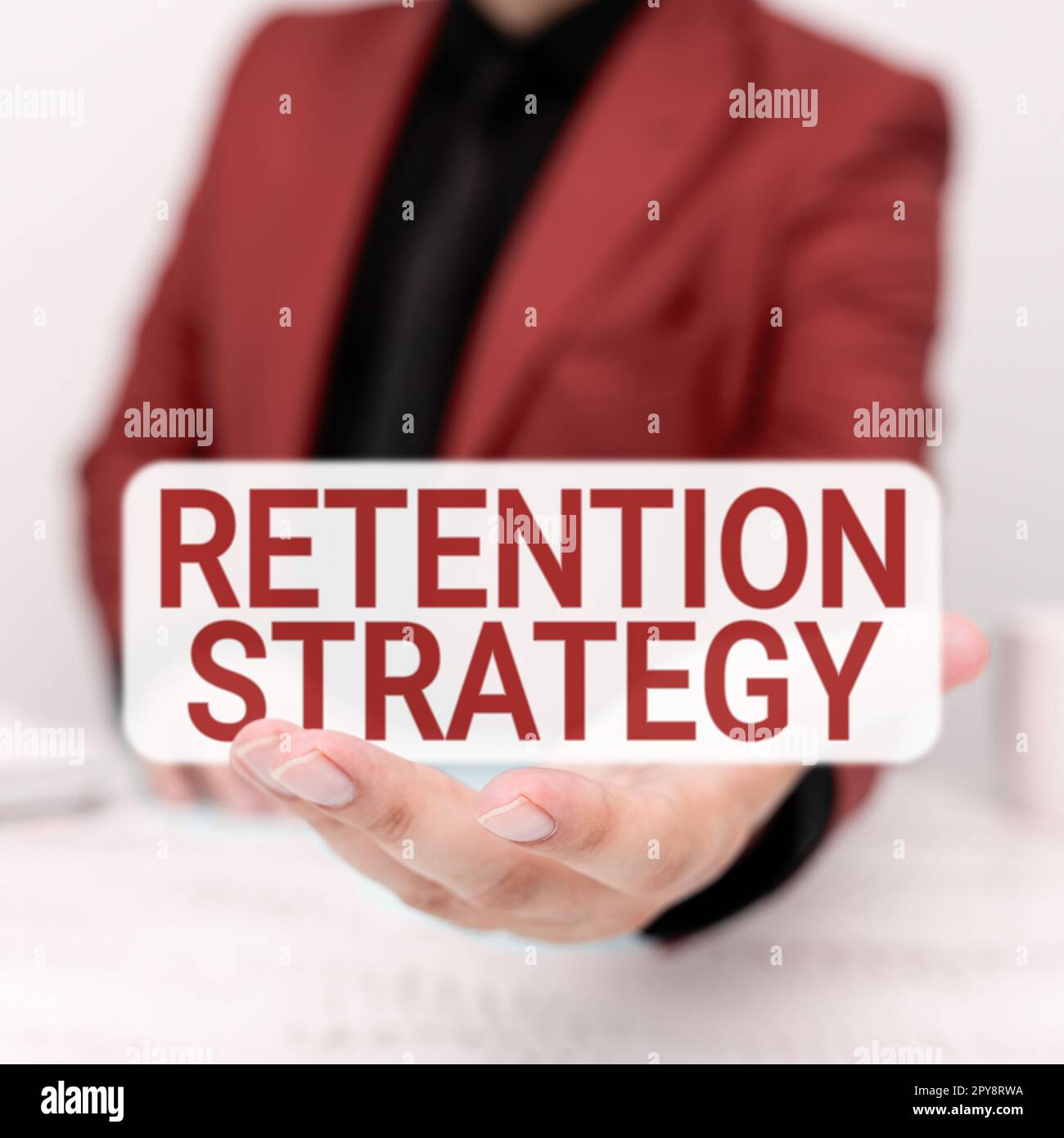 Conceptual caption Retention Strategy. Word Written on activities to ...