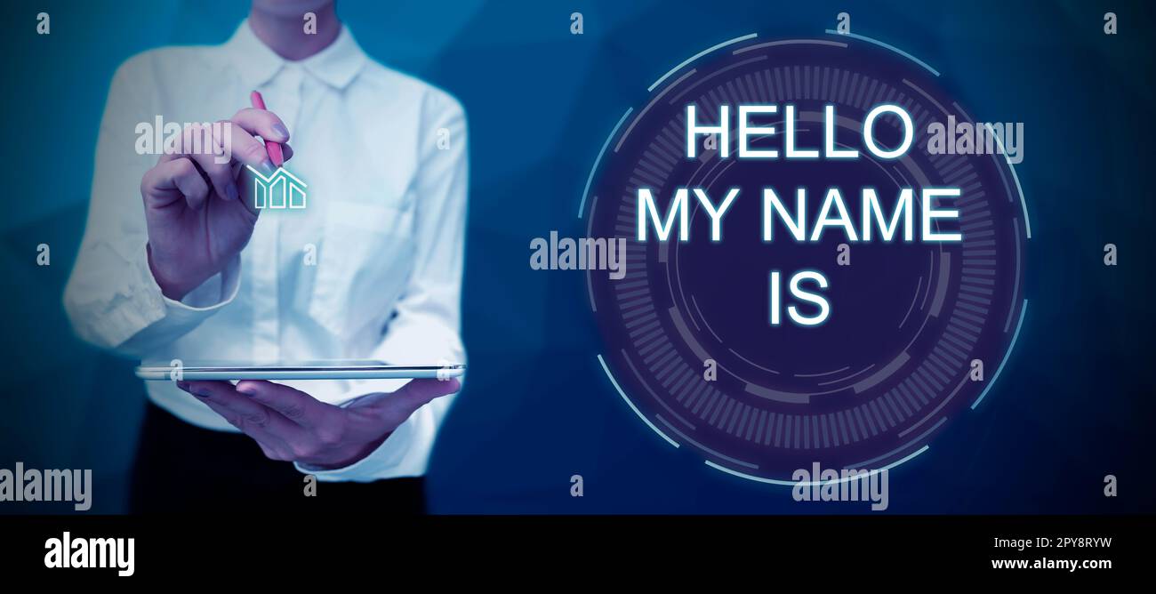 Hello people hi-res stock photography and images - Alamy