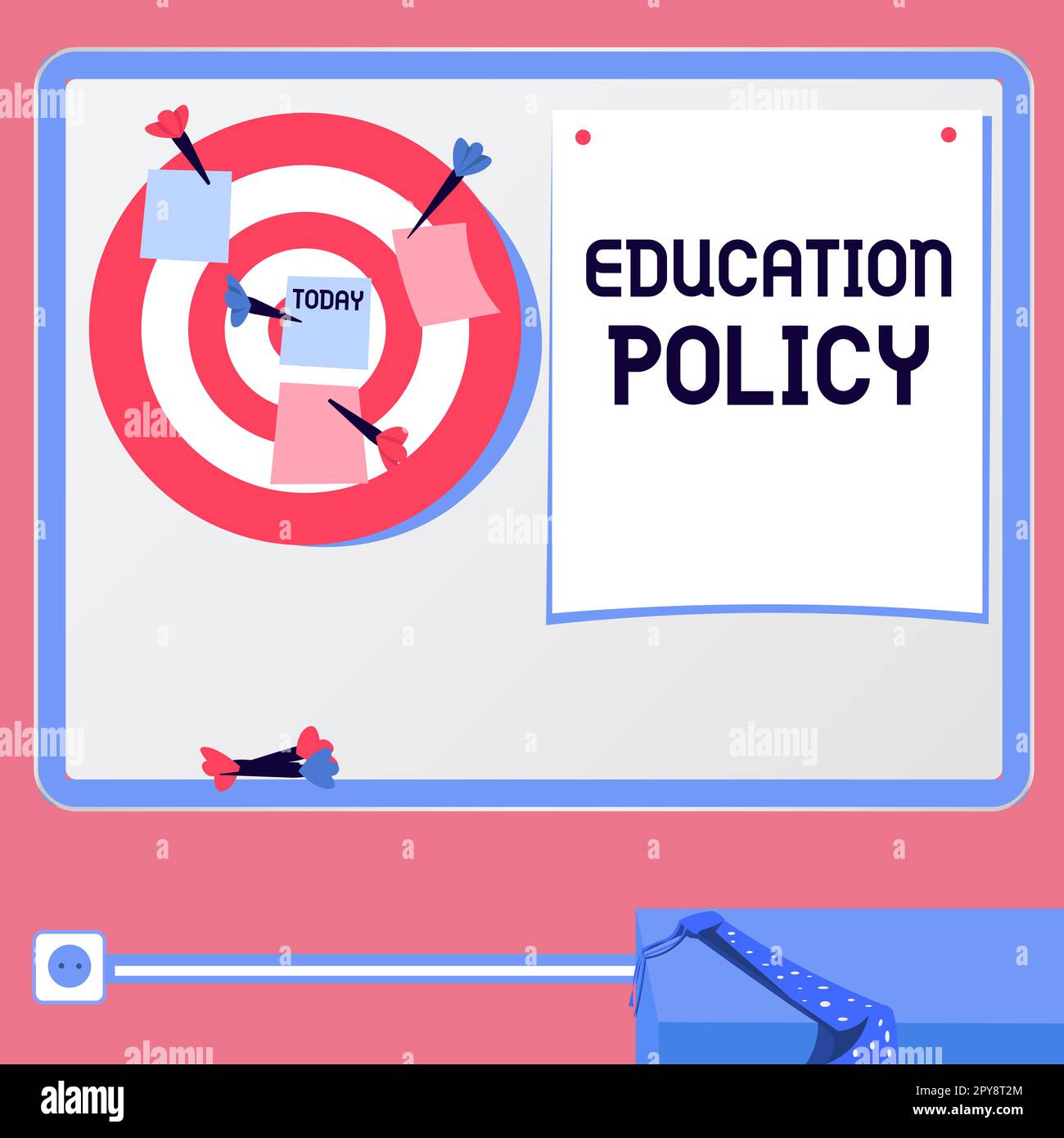 Conceptual display Education Policy. Business showcase field of study ...