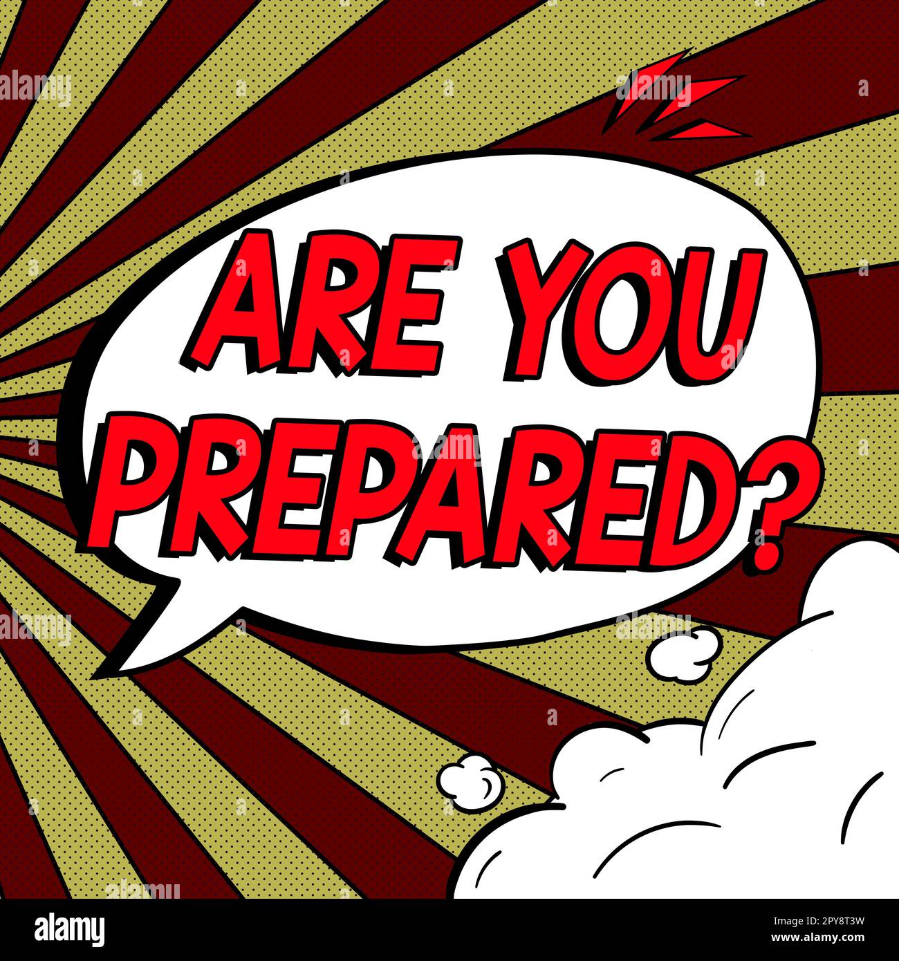 Hand writing sign Are You Prepared. Business approach asking if you ...