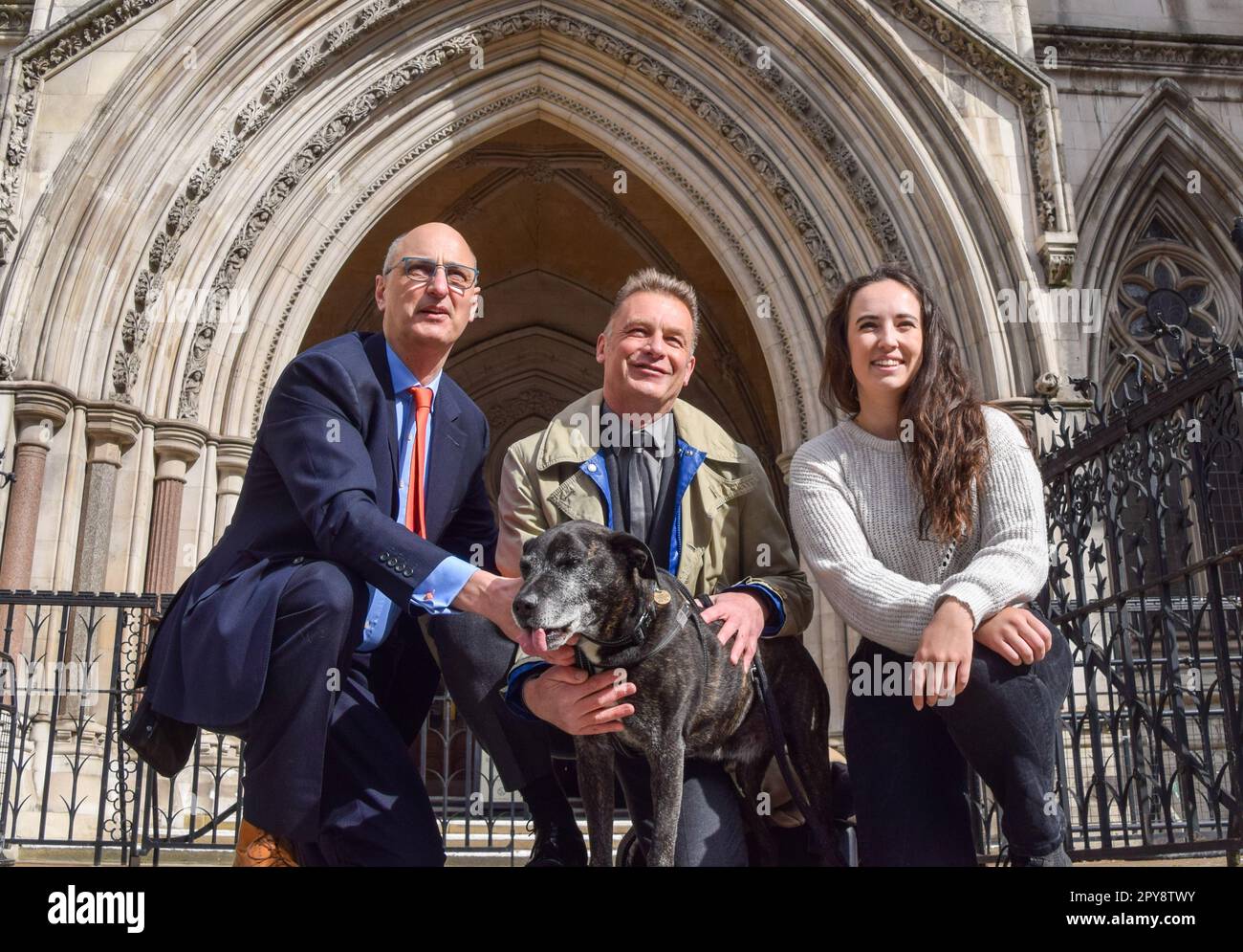 London, England, UK. 3rd May, 2023. L-R: League Against Cruel Sports ...