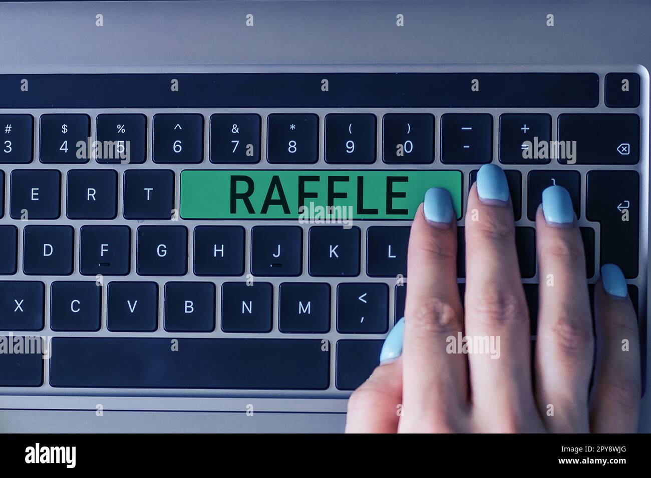 Handwriting text Raffle. Business concept means of raising money by ...