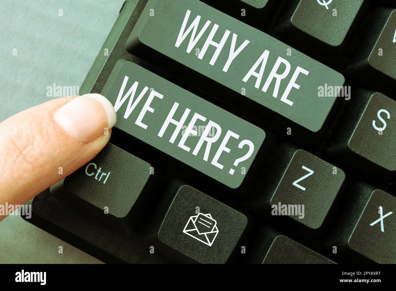 Hand writing sign Why Are We Here. Internet Concept Reasons to be ...