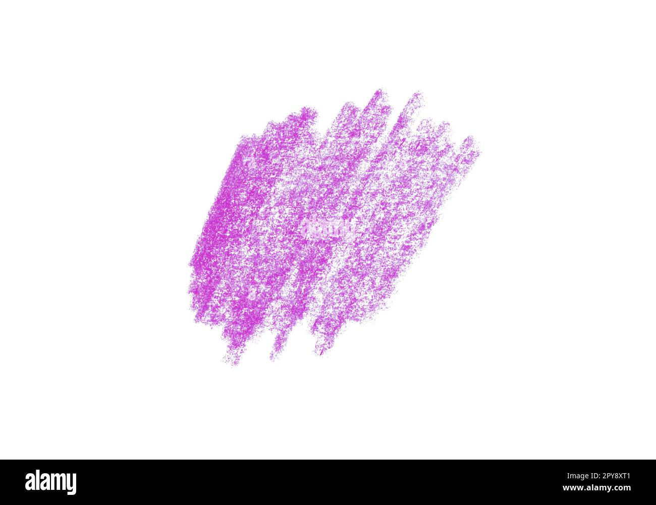 Scribble of purple pencil drawing Stock Photo - Alamy