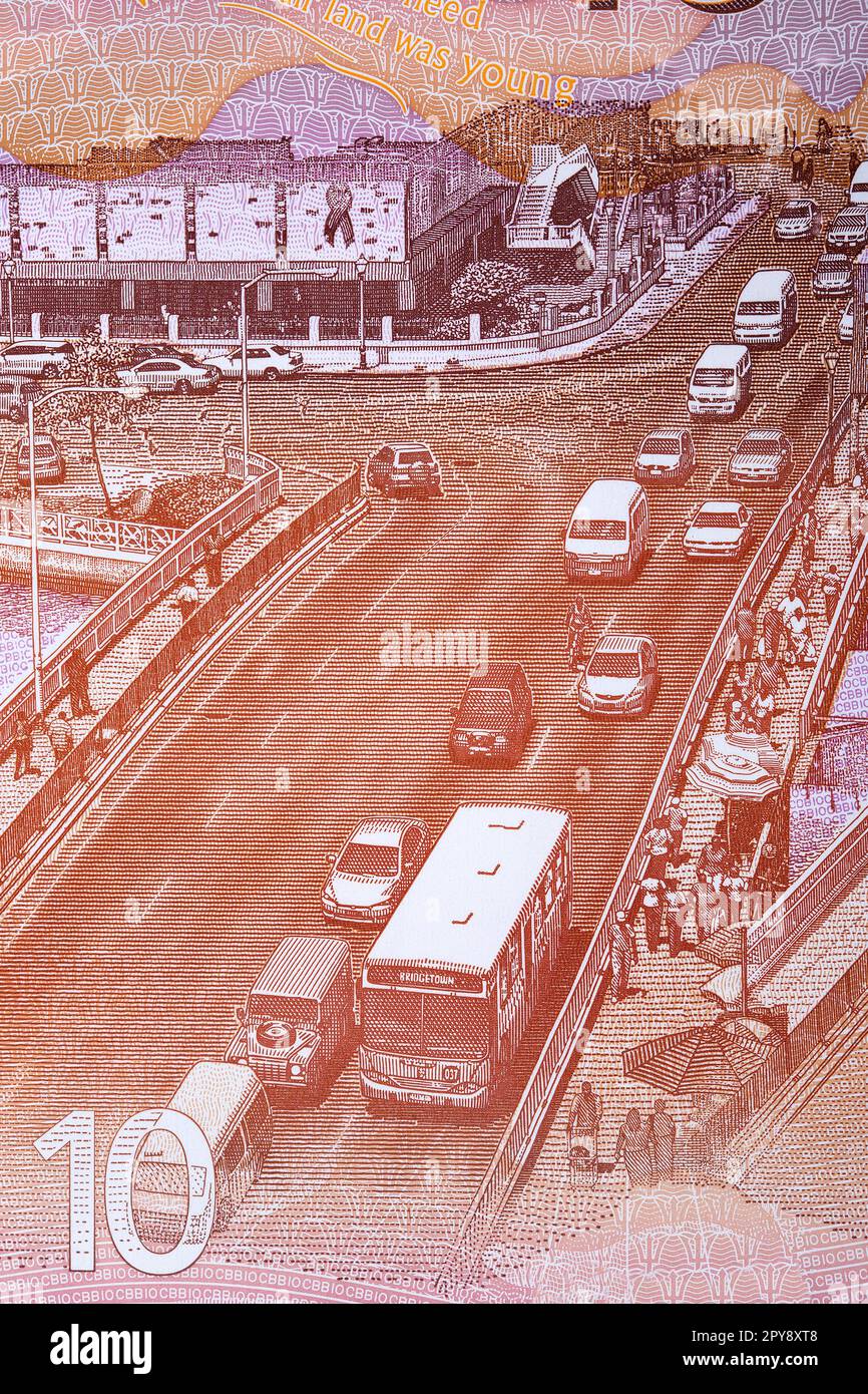 Charles Duncan O'Neal Bridge over the Careenage in Bridgetown from ...