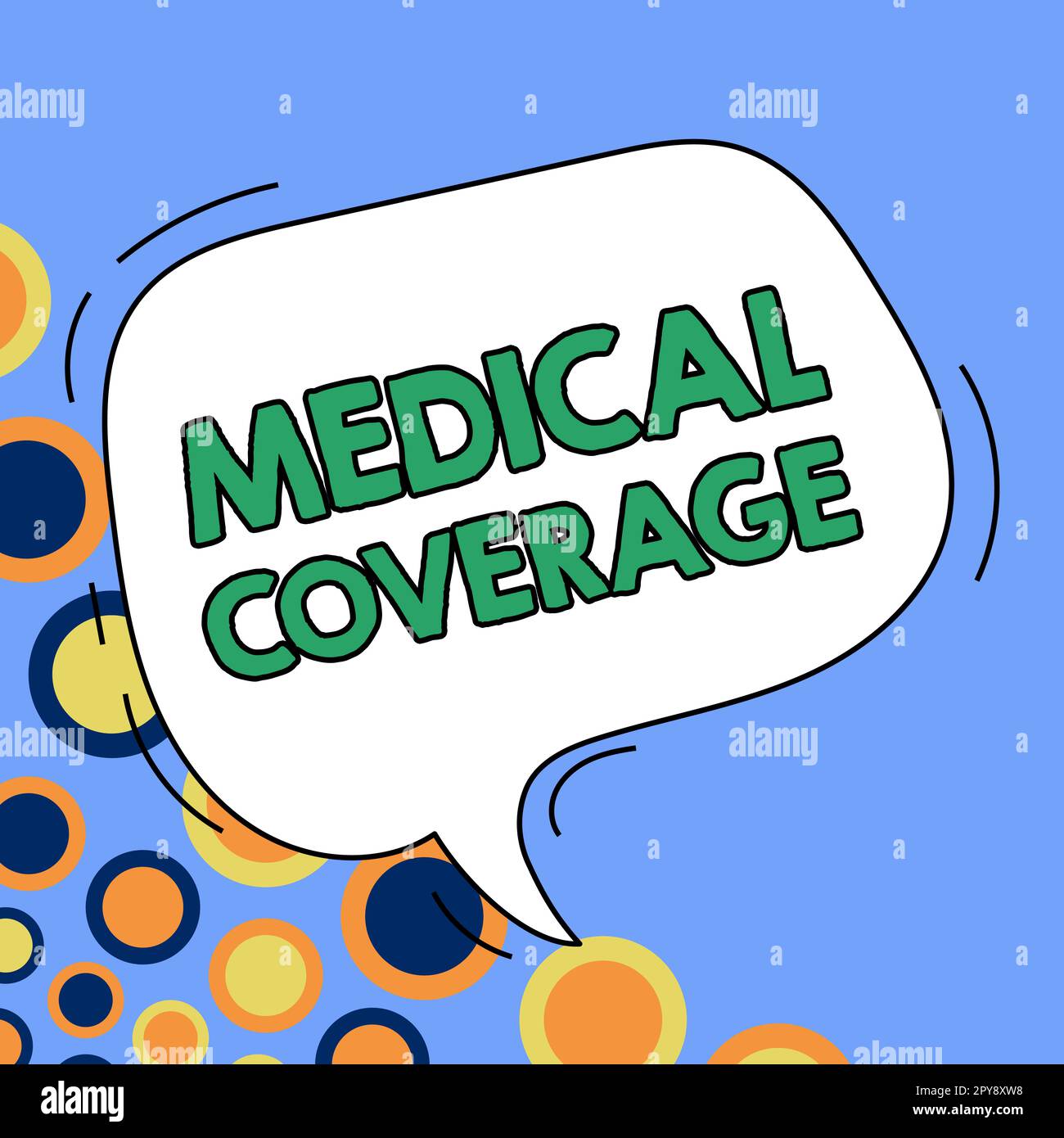 Writing displaying text Medical Coverage. Word Written on inclusion ...