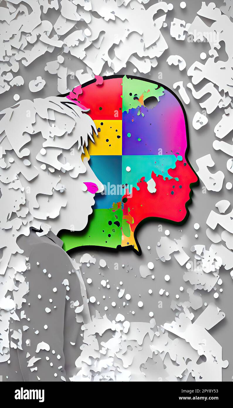 World autism awareness day.Autism spectrum disorders and neurodiversity ...