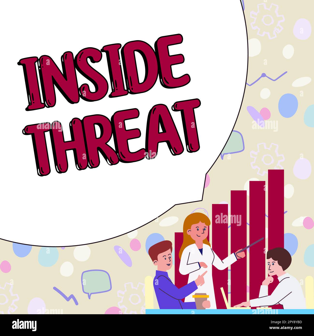 Handwriting text Inside Threat. Concept meaning Information that only ... Handwriting text Inside Threat. Concept meaning Information that only ...