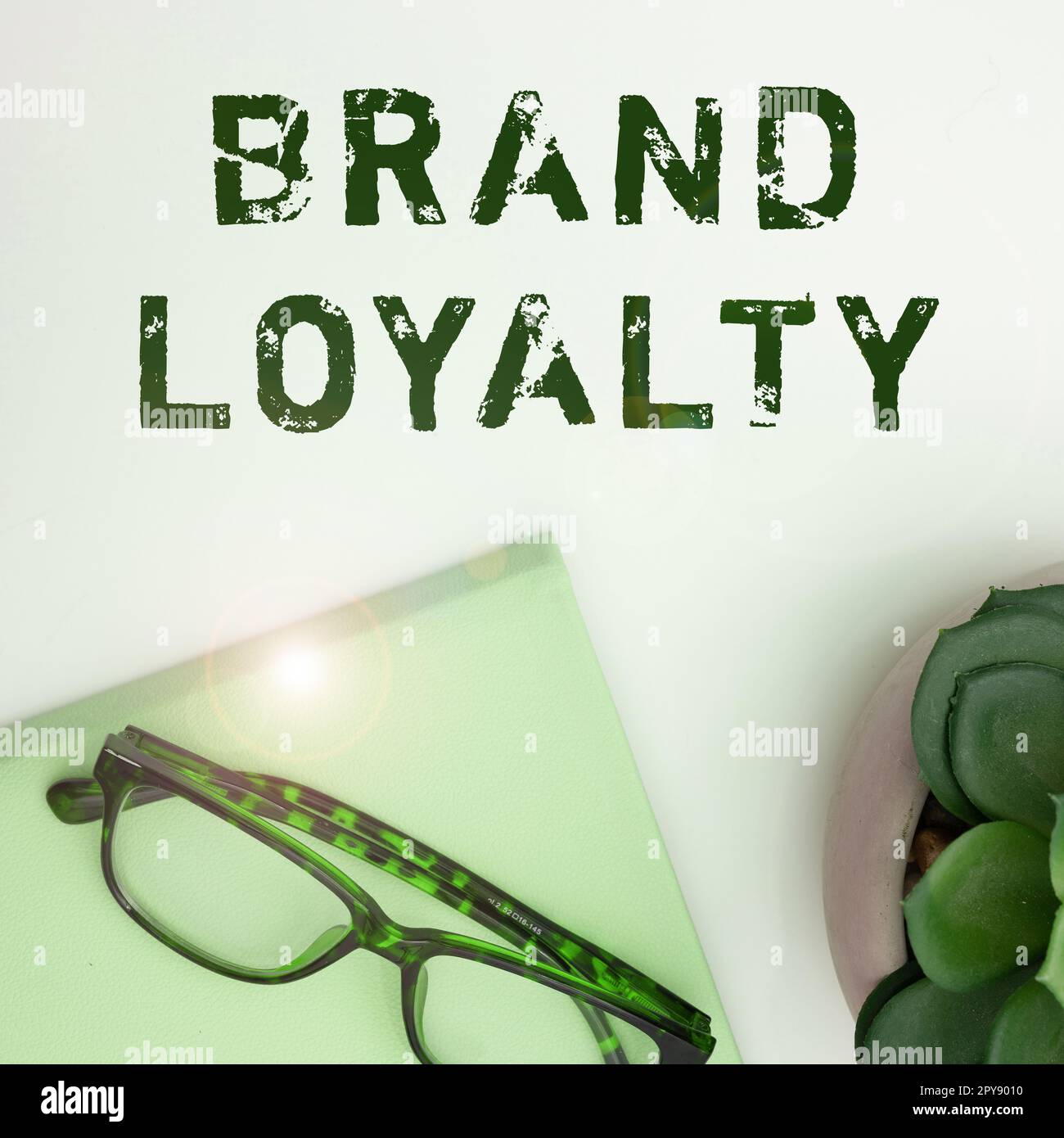 Sign displaying Brand Loyalty. Business approach Repeat Purchase ...