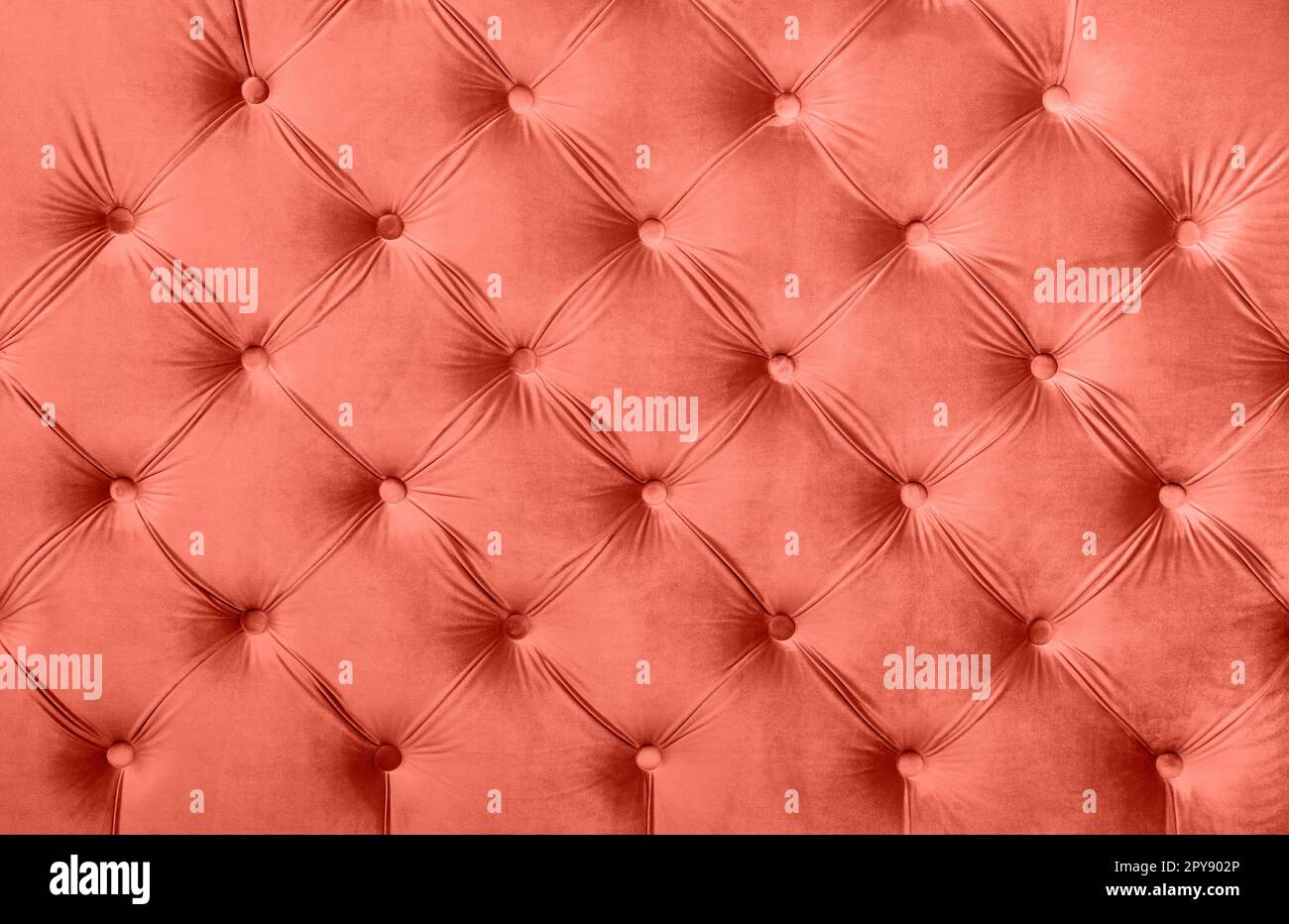 Pink capitone tufted fabric upholstery texture Stock Photo - Alamy