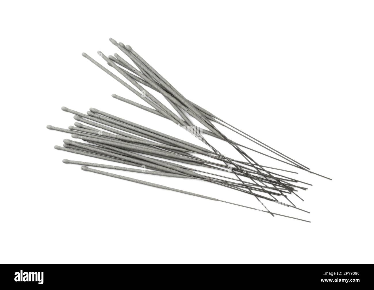 Many new sparkler sticks on white background Stock Photo - Alamy