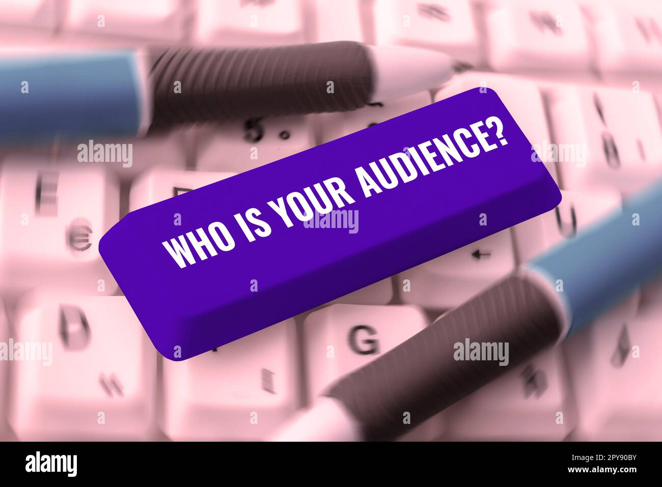 Hand writing sign Who Is Your Audience. Business idea who is watching ...