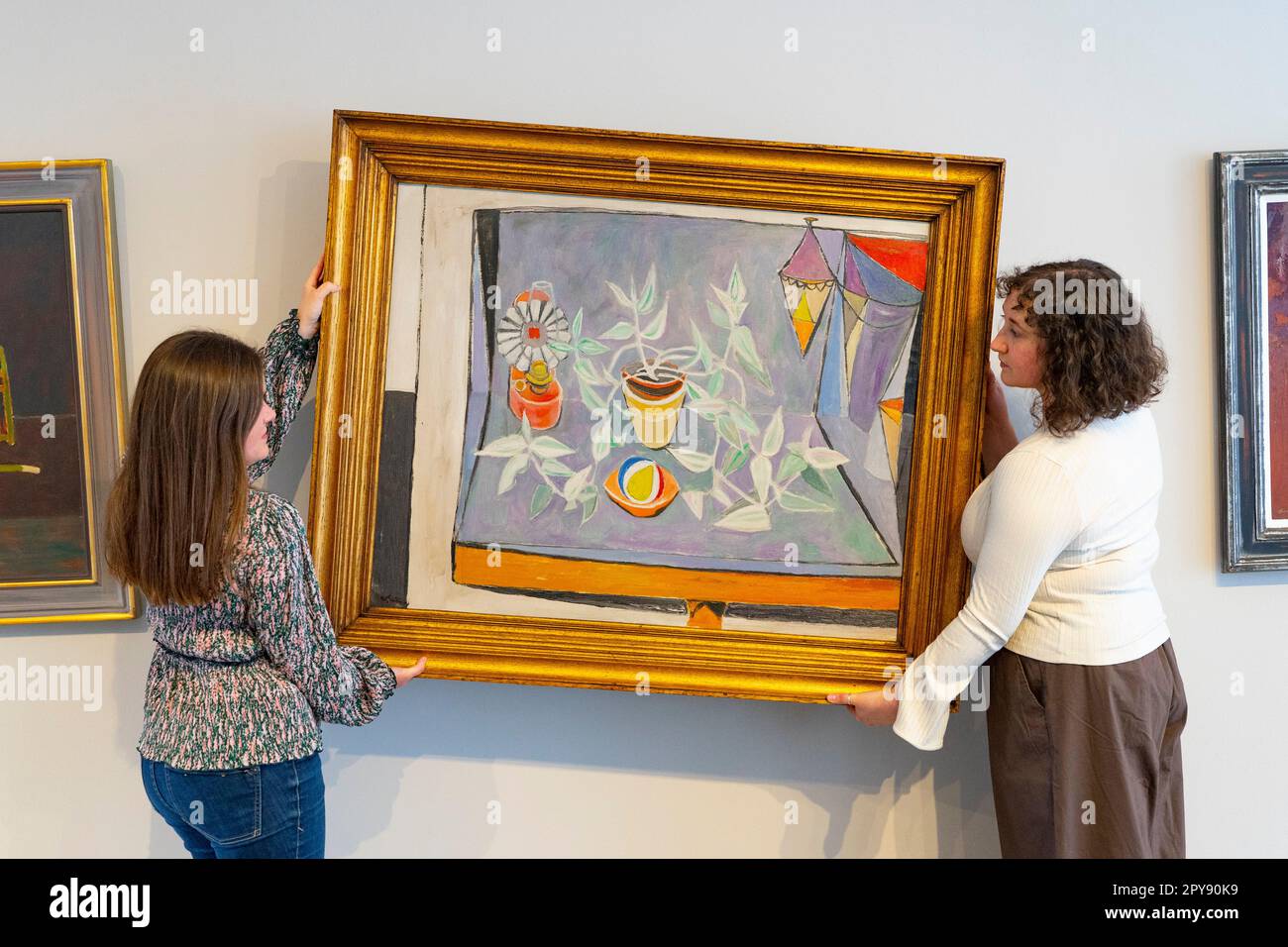 Edinburgh, Scotland, UK. 3 May 2023. Images of paintings from new ...