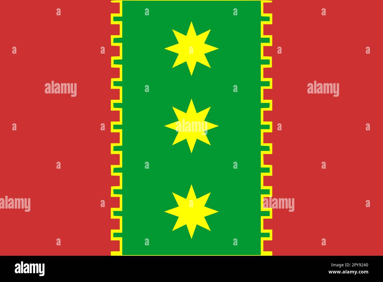 flag of Northeast Caucasian Caspian Tabasaran people. flag representing ...