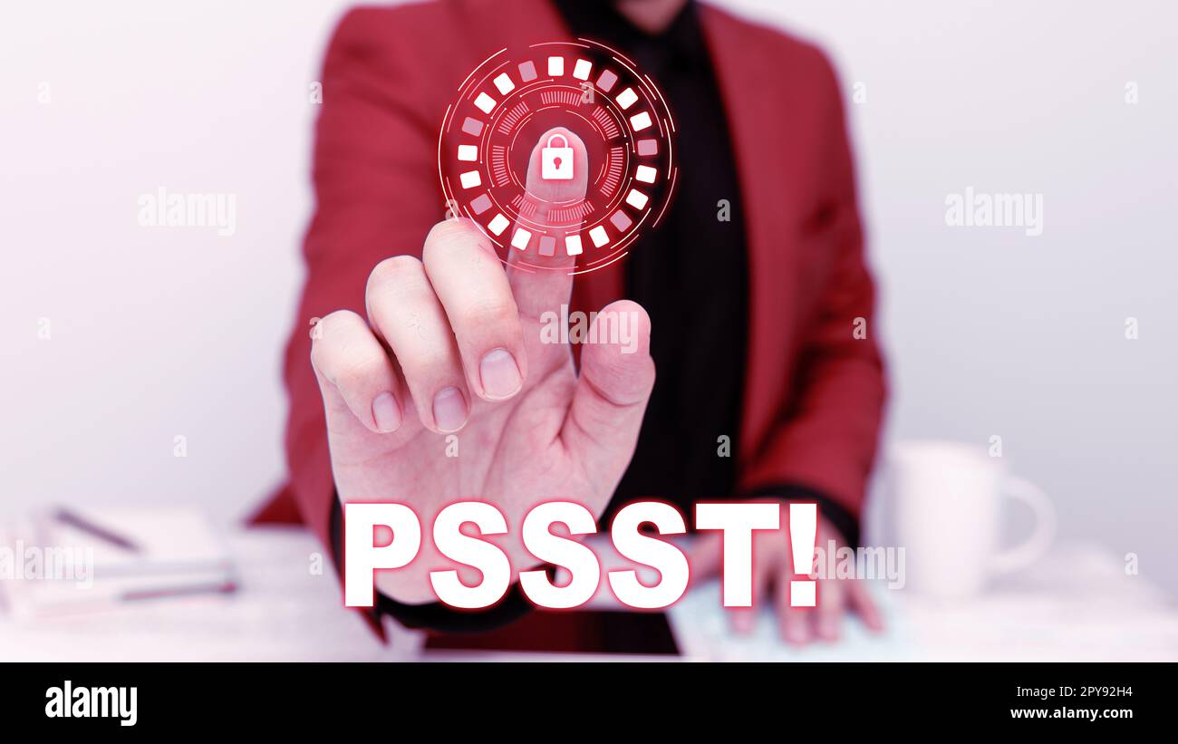 Text caption presenting Pssst. Business idea Expression Way to attract ... Text caption presenting Pssst. Business idea Expression Way to attract ...