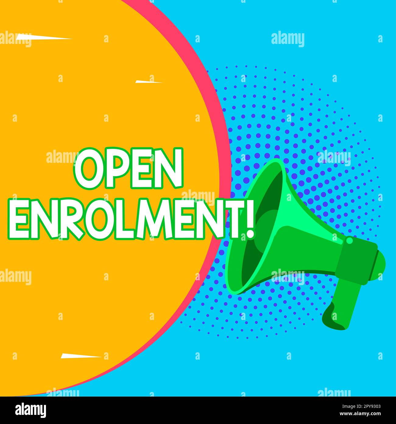 Enroll here sign hi-res stock photography and images - Alamy