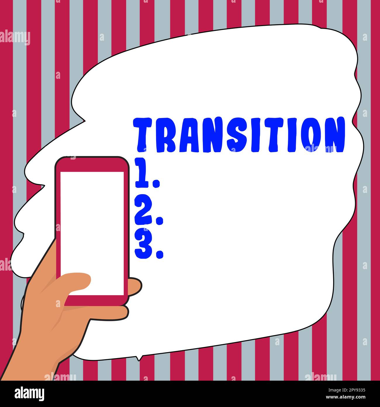 Writing displaying text Transition. Concept meaning a dramatic or ...