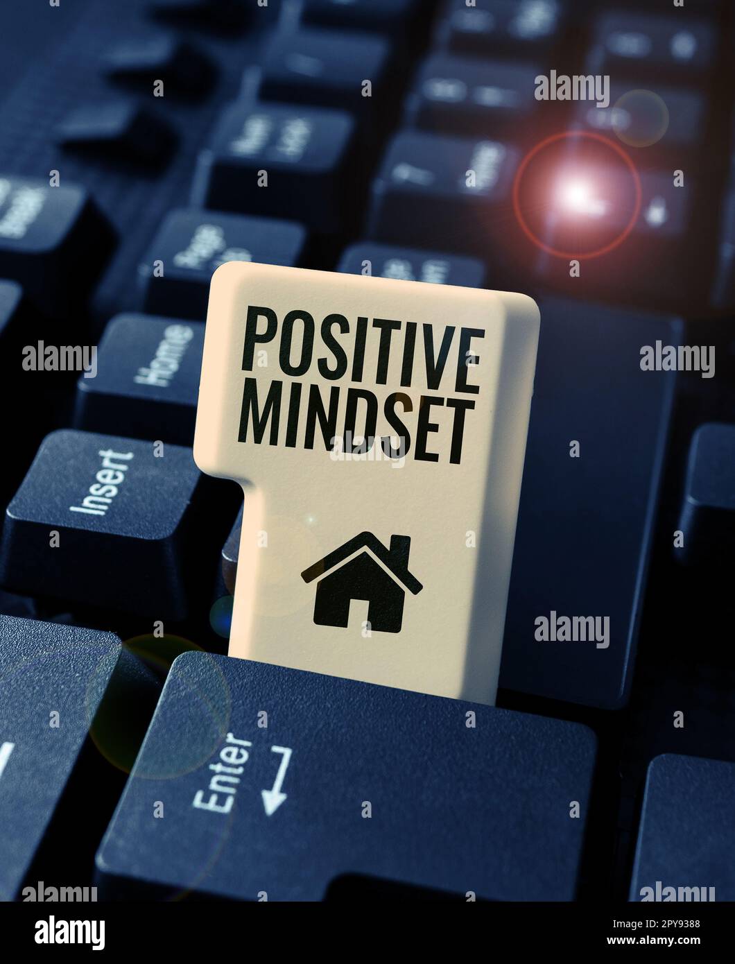 Sign displaying Positive Mindset. Business overview mental and ...