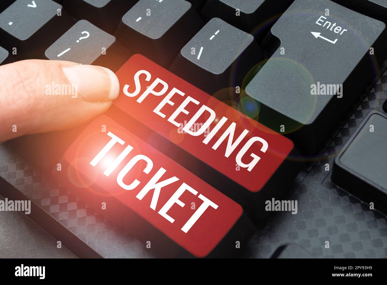 Text showing inspiration Speeding Ticket. Business concept ...
