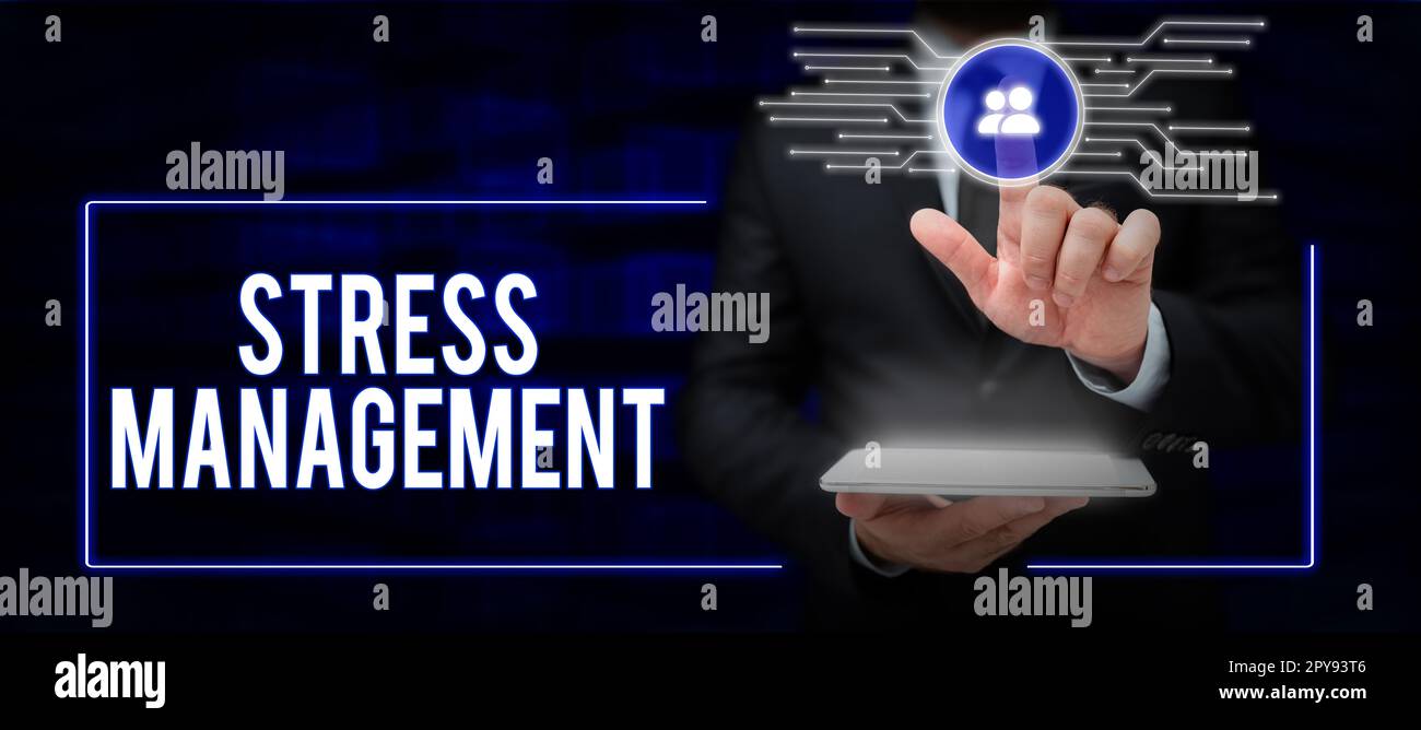 Handwriting text Stress Management. Internet Concept learning ways of ...