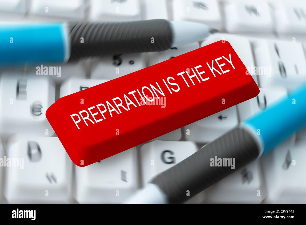 Sign displaying Preparation Is The Key. Internet Concept action of ...