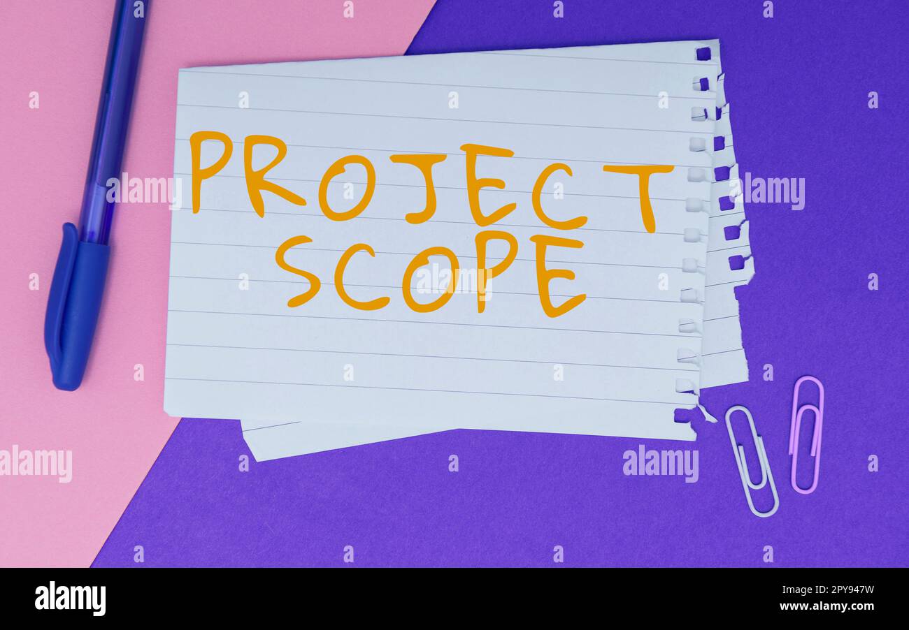 Conceptual caption Project Scope. Business idea evaluation of work ... Conceptual caption Project Scope. Business idea evaluation of work ...