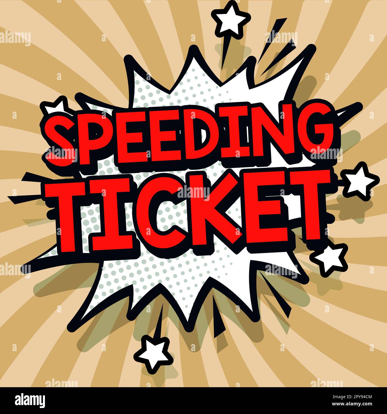 Handwriting text Speeding Ticket. Internet Concept psychological test ...