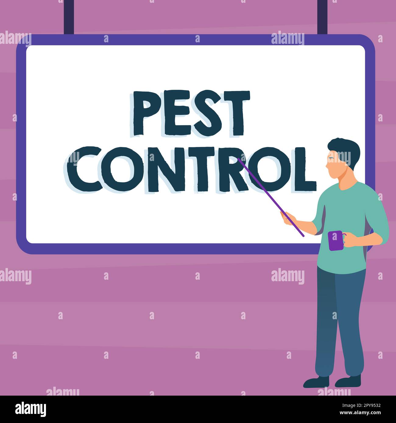 Inspiration showing sign Pest Control. Business concept Killing ...