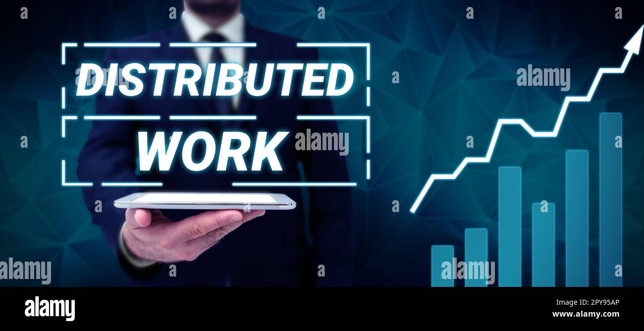 Conceptual display Distributed Work. Business approach practiced by ... Conceptual display Distributed Work. Business approach practiced by ...