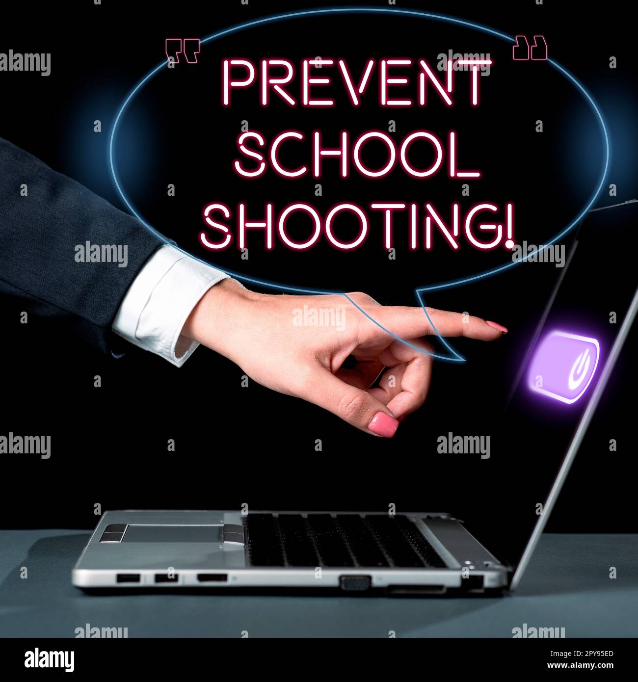 Inspiration showing sign Prevent School Shooting. Business concept ...