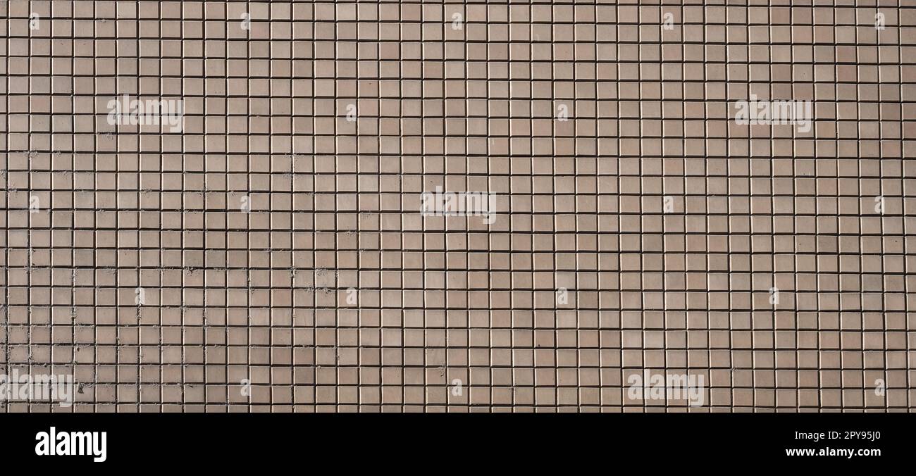 brown tiled wall texture background Stock Photo - Alamy