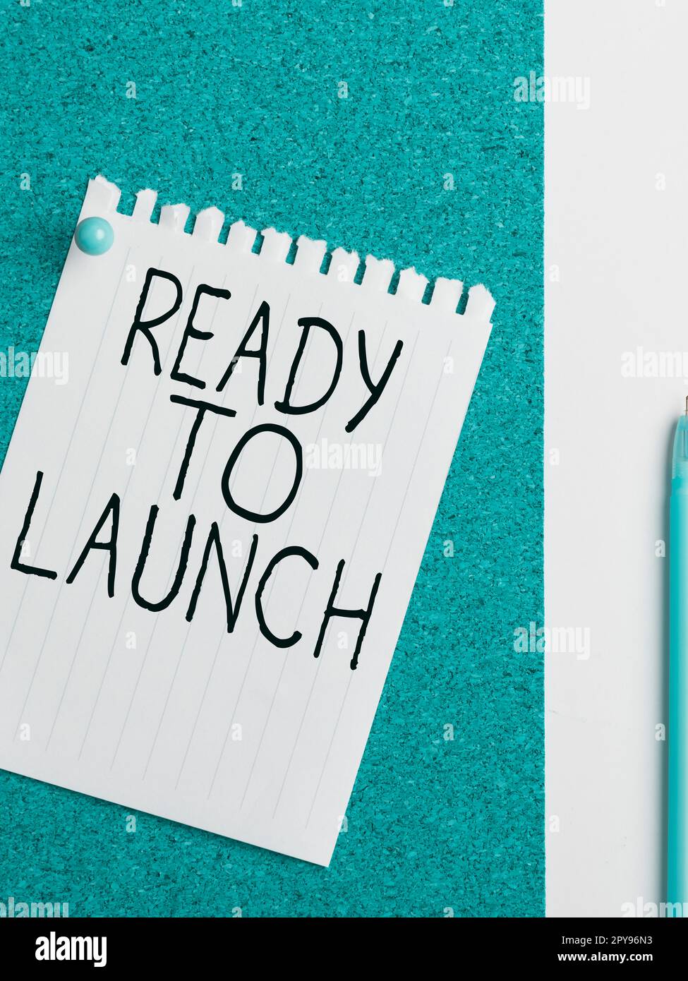Conceptual caption Ready To Launch. Word for an event to celebrate or ...