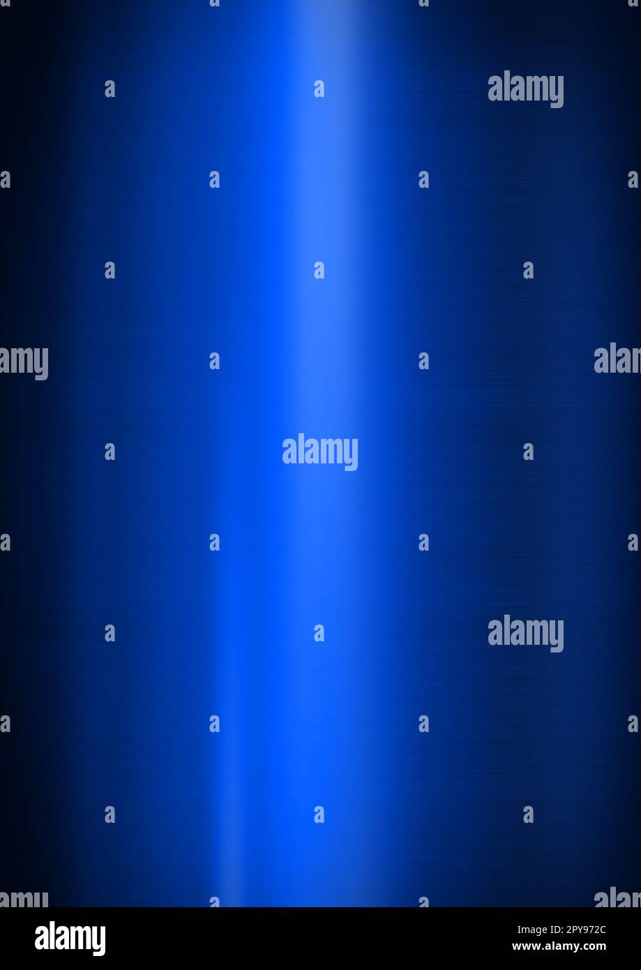 Blue shiny brushed metal. Vertical background texture Stock Photo - Alamy