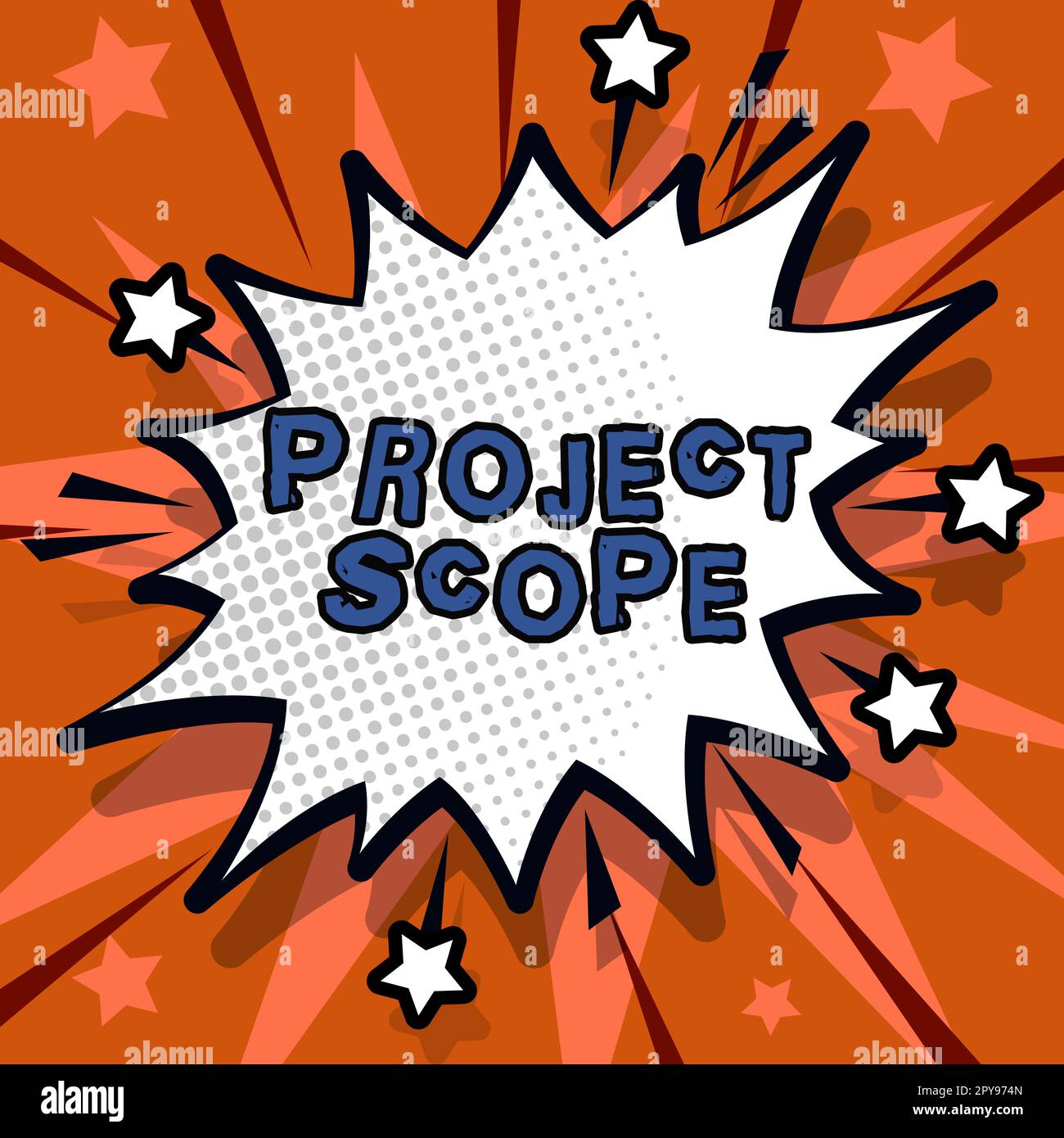 Inspiration showing sign Project Scope. Business approach evaluation of ...