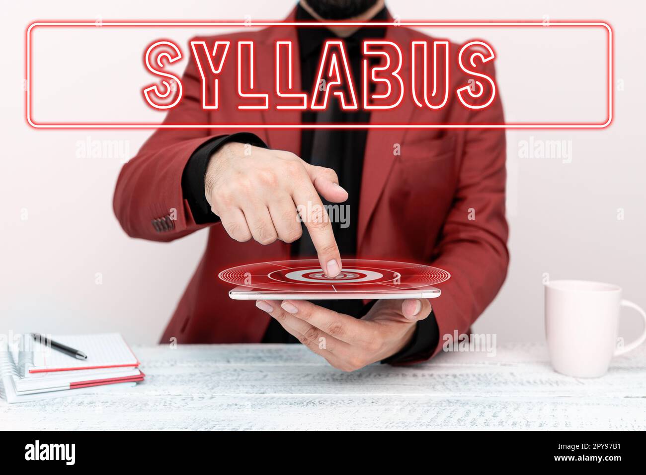 Inspiration showing sign Syllabus. Business overview a summary outline ...