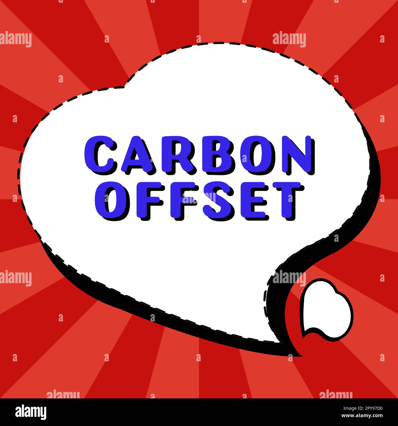 Writing displaying text Carbon Offset. Concept meaning Reduction in ...
