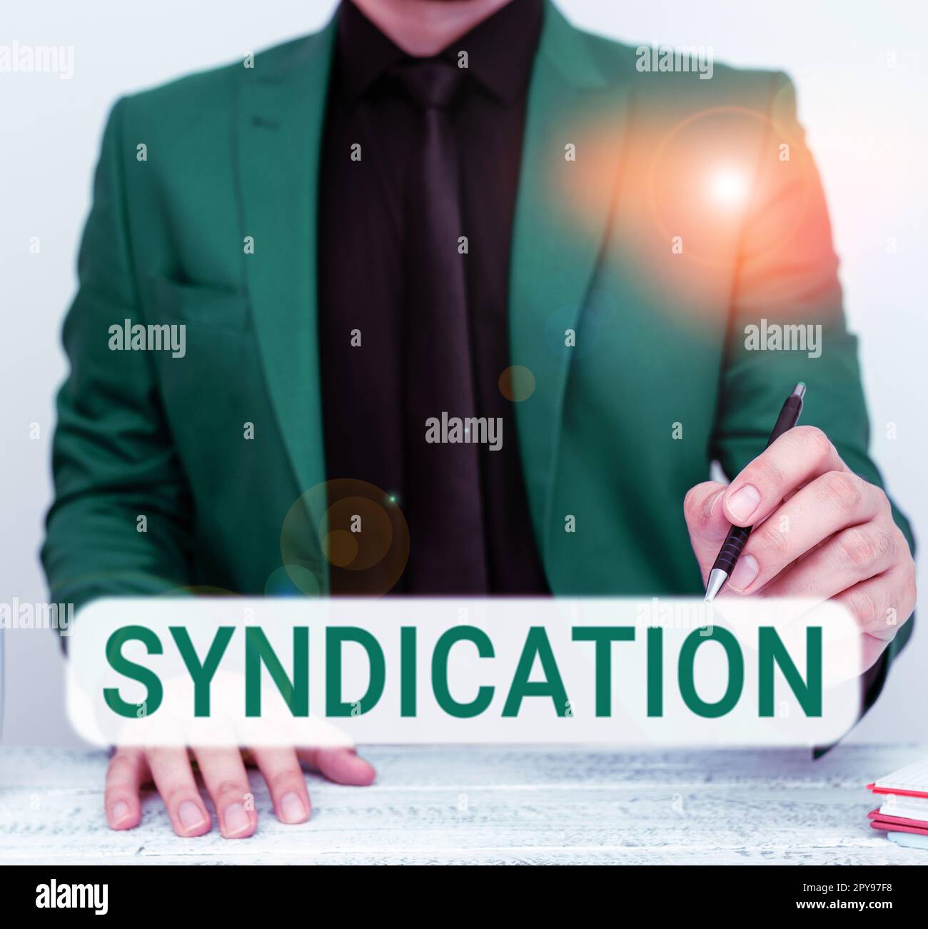 Conceptual display Syndication. Business showcase the transfer of ...