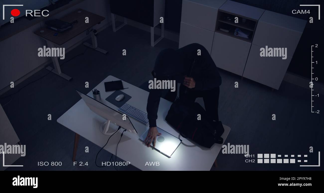 Thief computer hi-res stock photography and images - Alamy