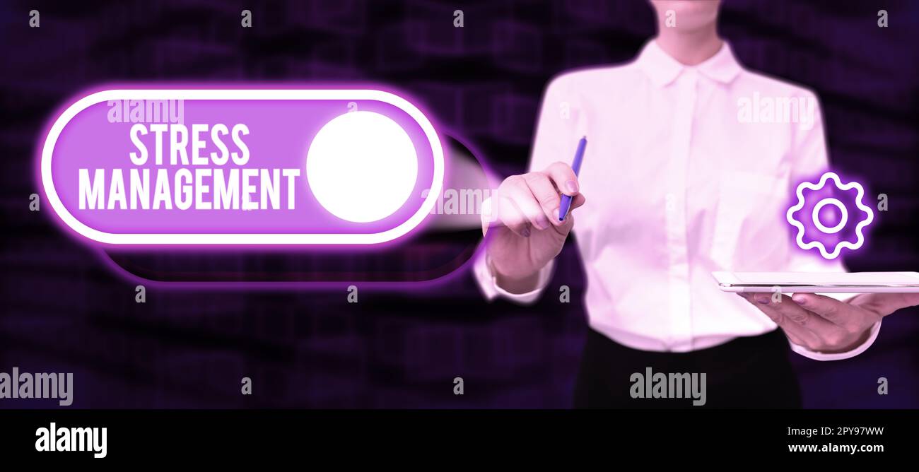 Writing displaying text Stress Management. Conceptual photo learning ...