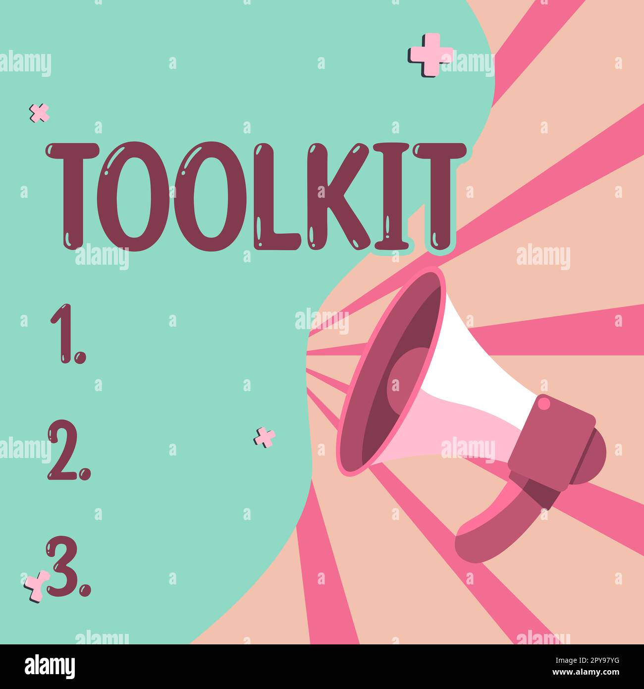 Text sign showing Toolkit. Concept meaning set of tools kept in a bag ...