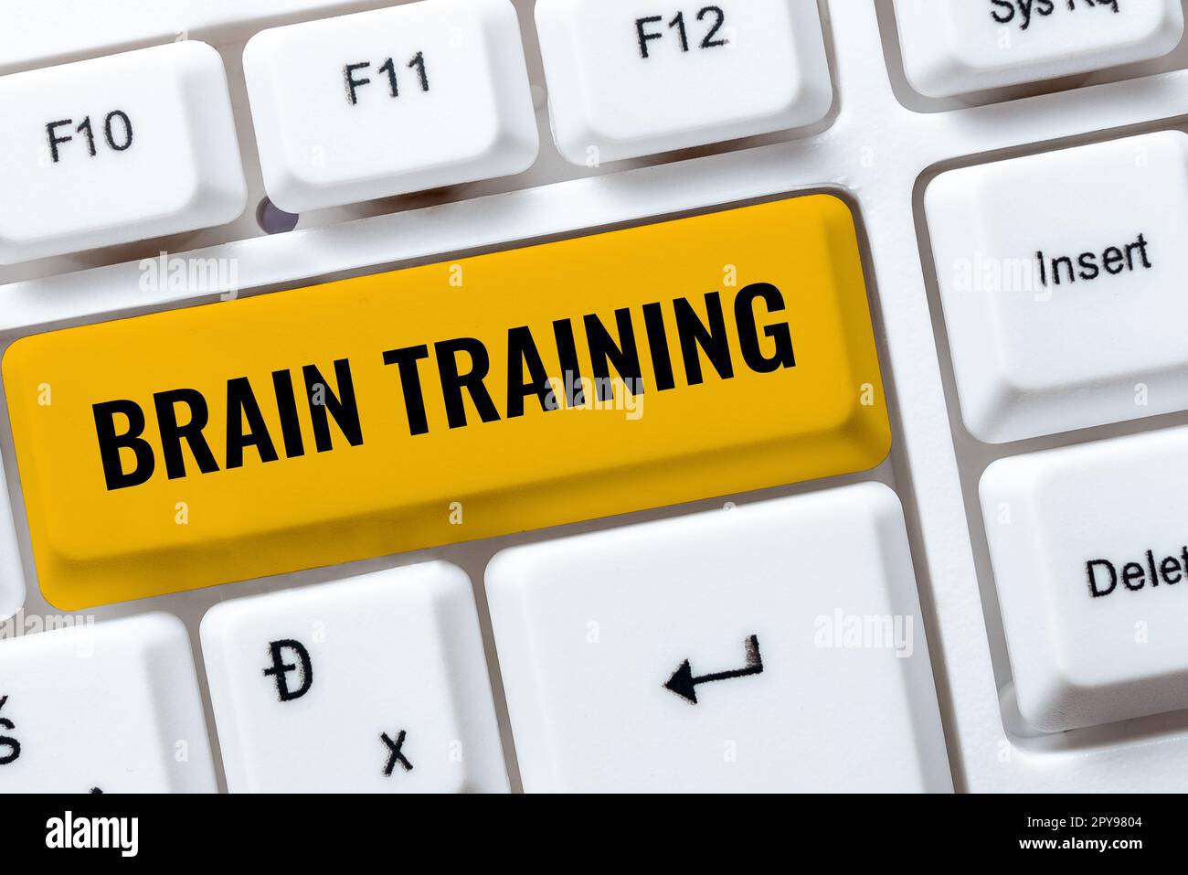 Writing displaying text Brain Training. Business approach mental ...