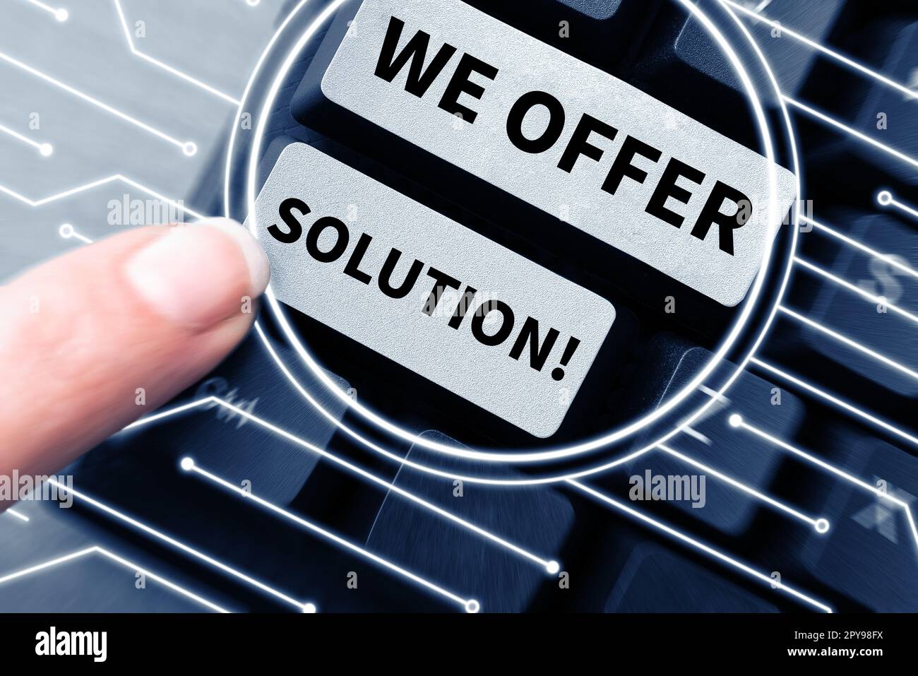 Solution client hi-res stock photography and images - Alamy