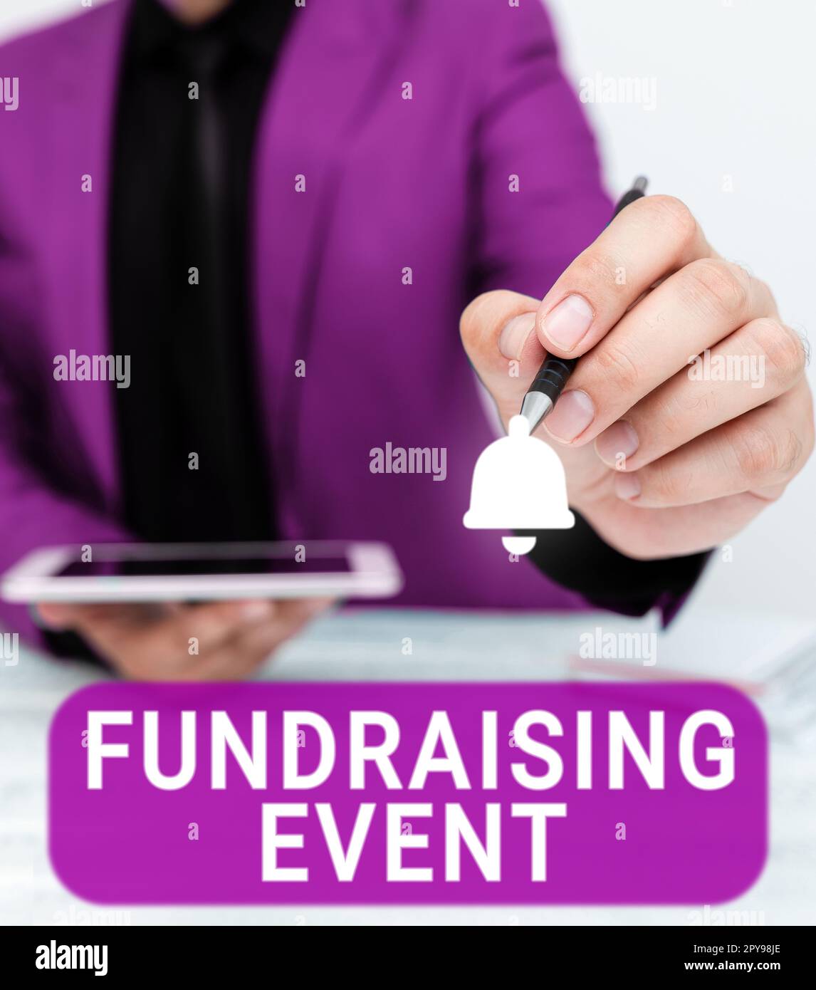 Conceptual display Fundraising Event. Business idea campaign whose ...