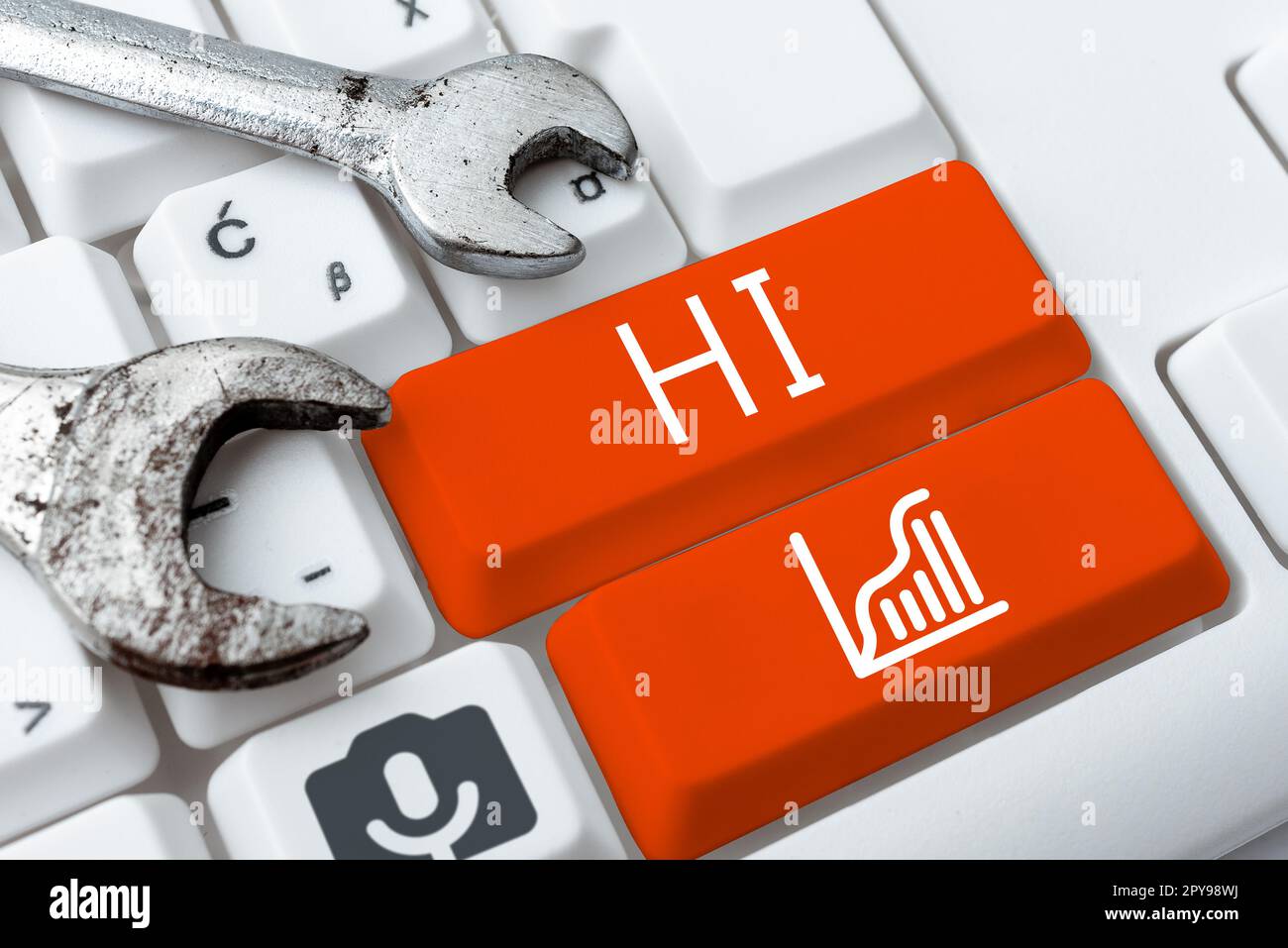 Conceptual display Hi. Business approach used as a greeting or to begin ...