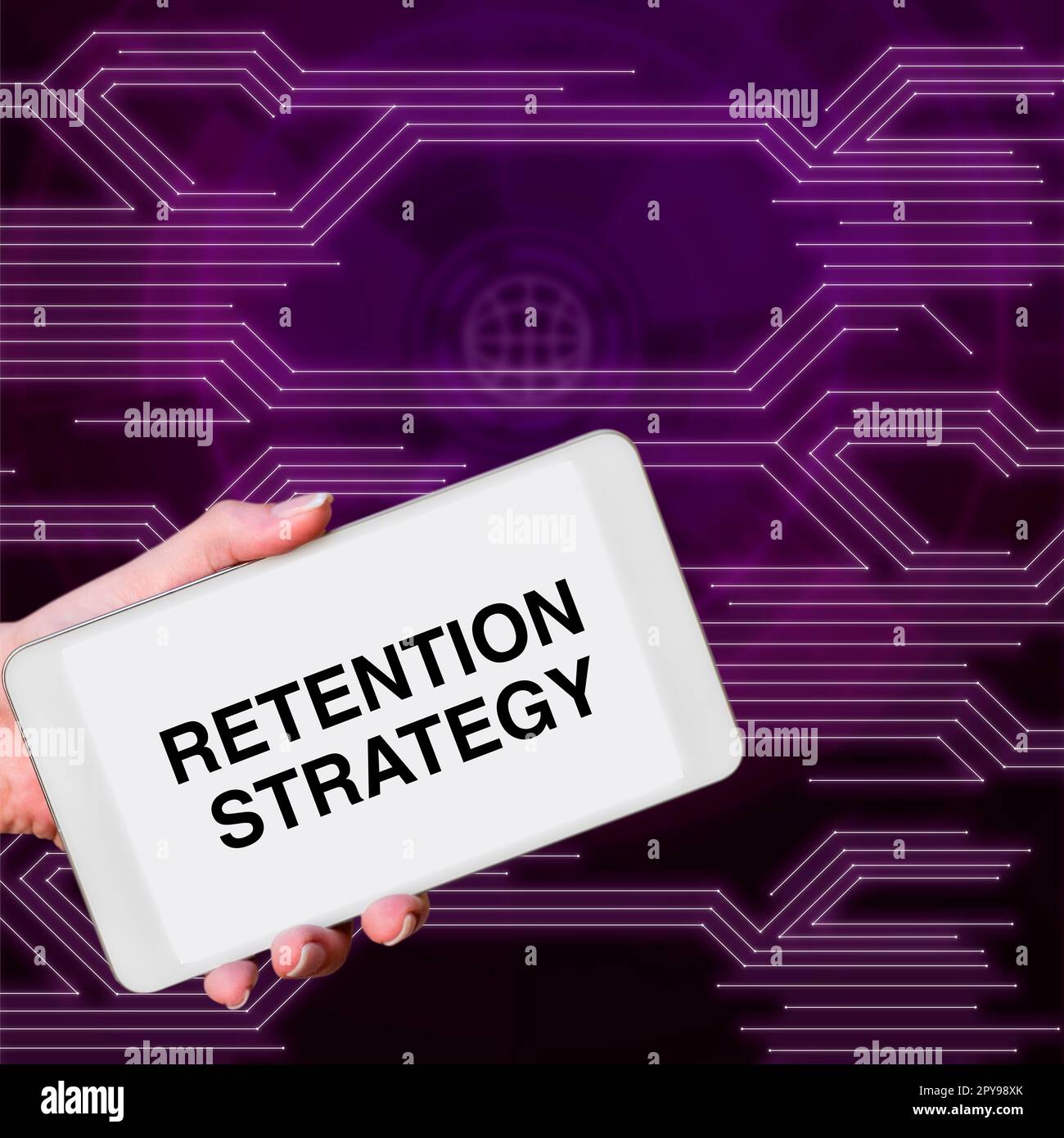 Writing displaying text Retention Strategy. Business approach ... Writing displaying text Retention Strategy. Business approach ...