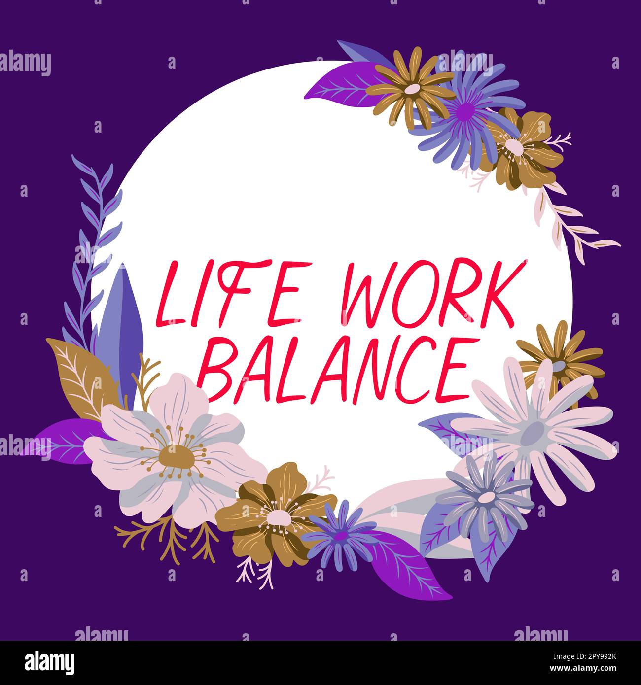 Work life balance sign hi-res stock photography and images - Alamy