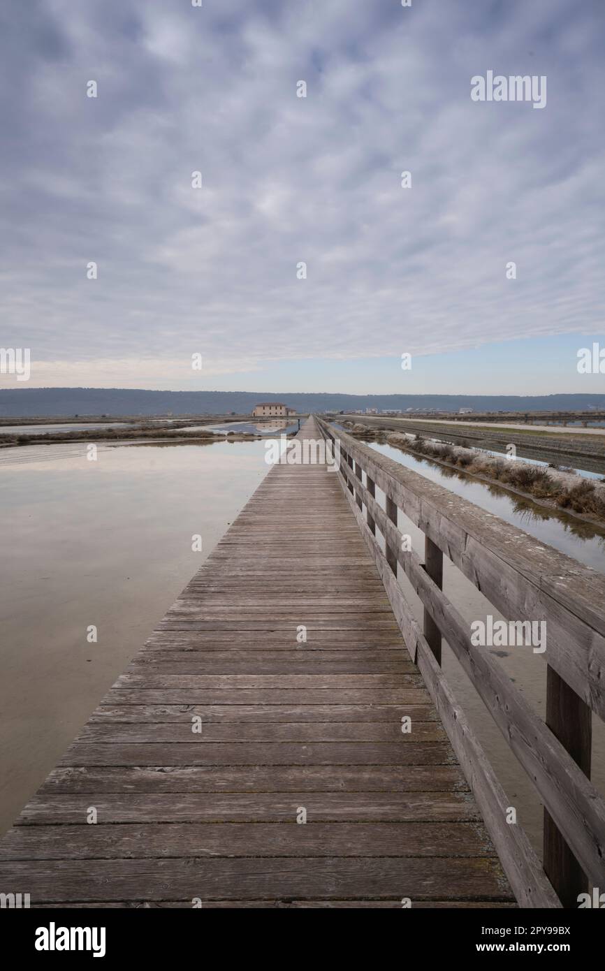 Secovlje salt pan, Slovenia Stock Photo - Alamy