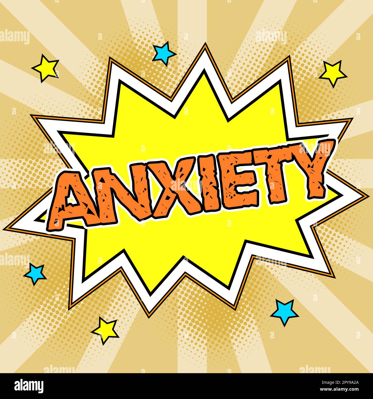 Sign displaying Anxiety. Internet Concept Excessive uneasiness and ...