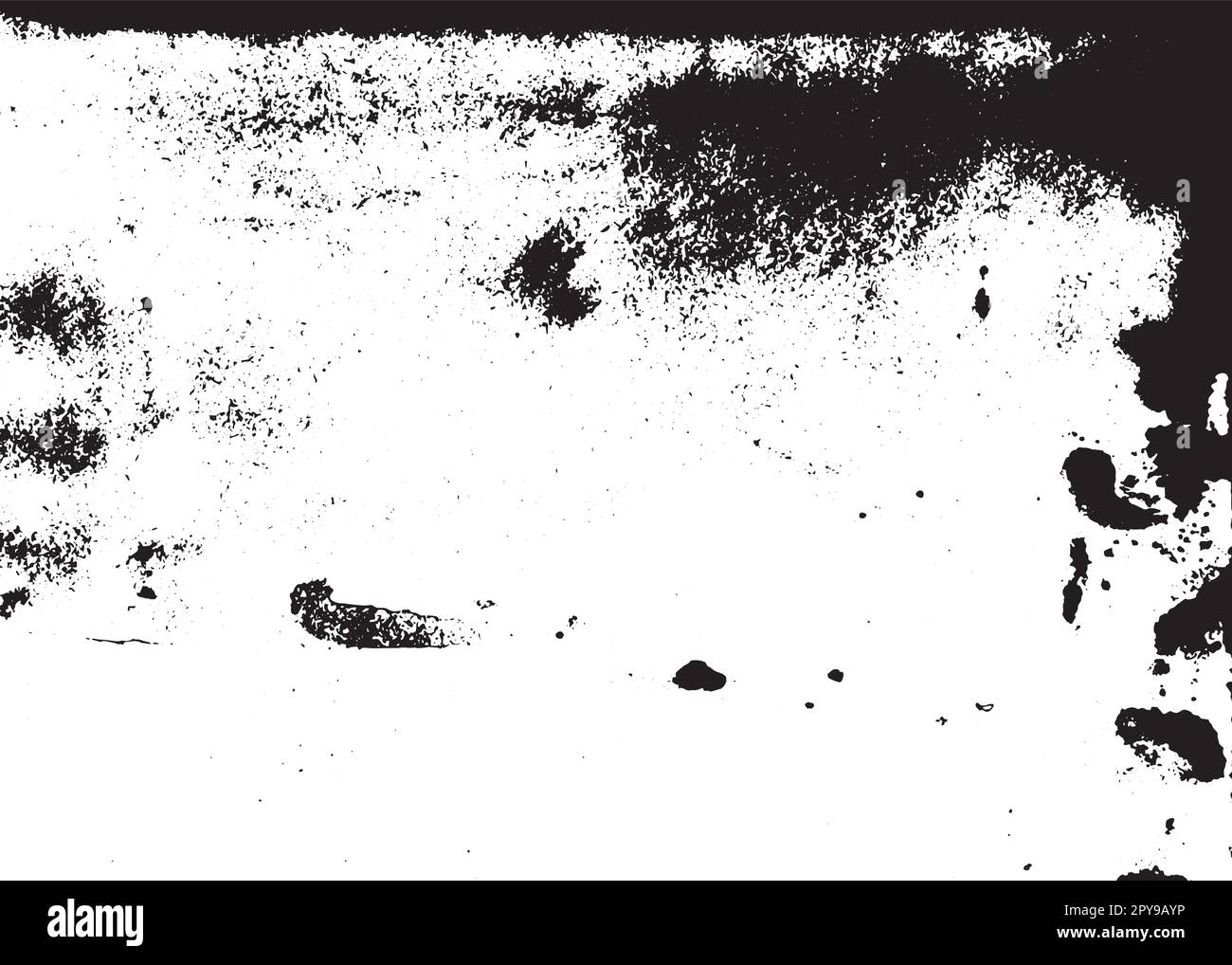 Scratched Gritty Grunge Background Texture Vector. Dust Overlay ...