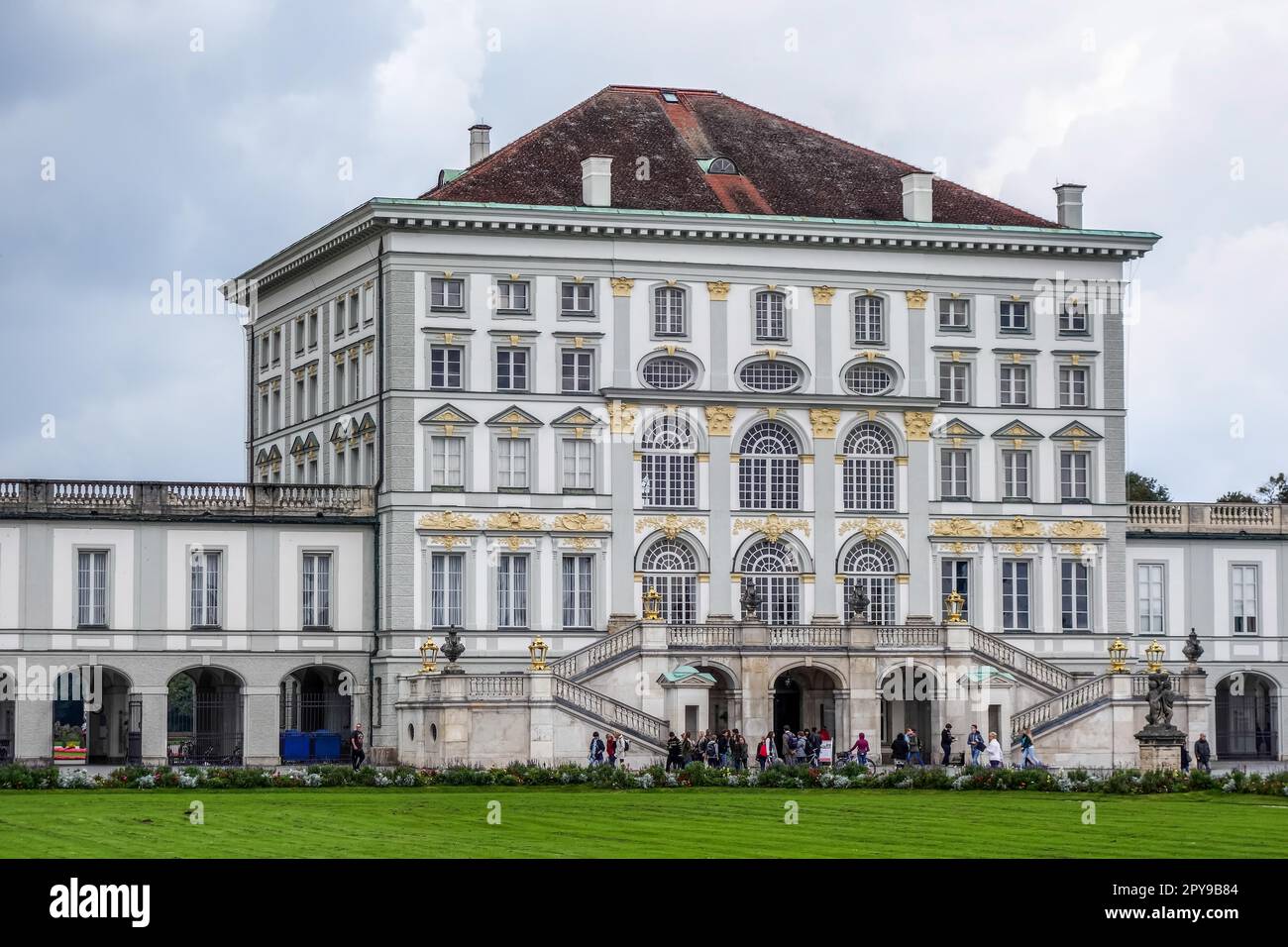 Nymphenburg Palace near Munich Germany Stock Photo - Alamy